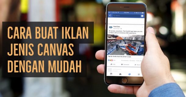 Cara Buat Iklan Jenis Canvas Dengan Mudah | Fames.my